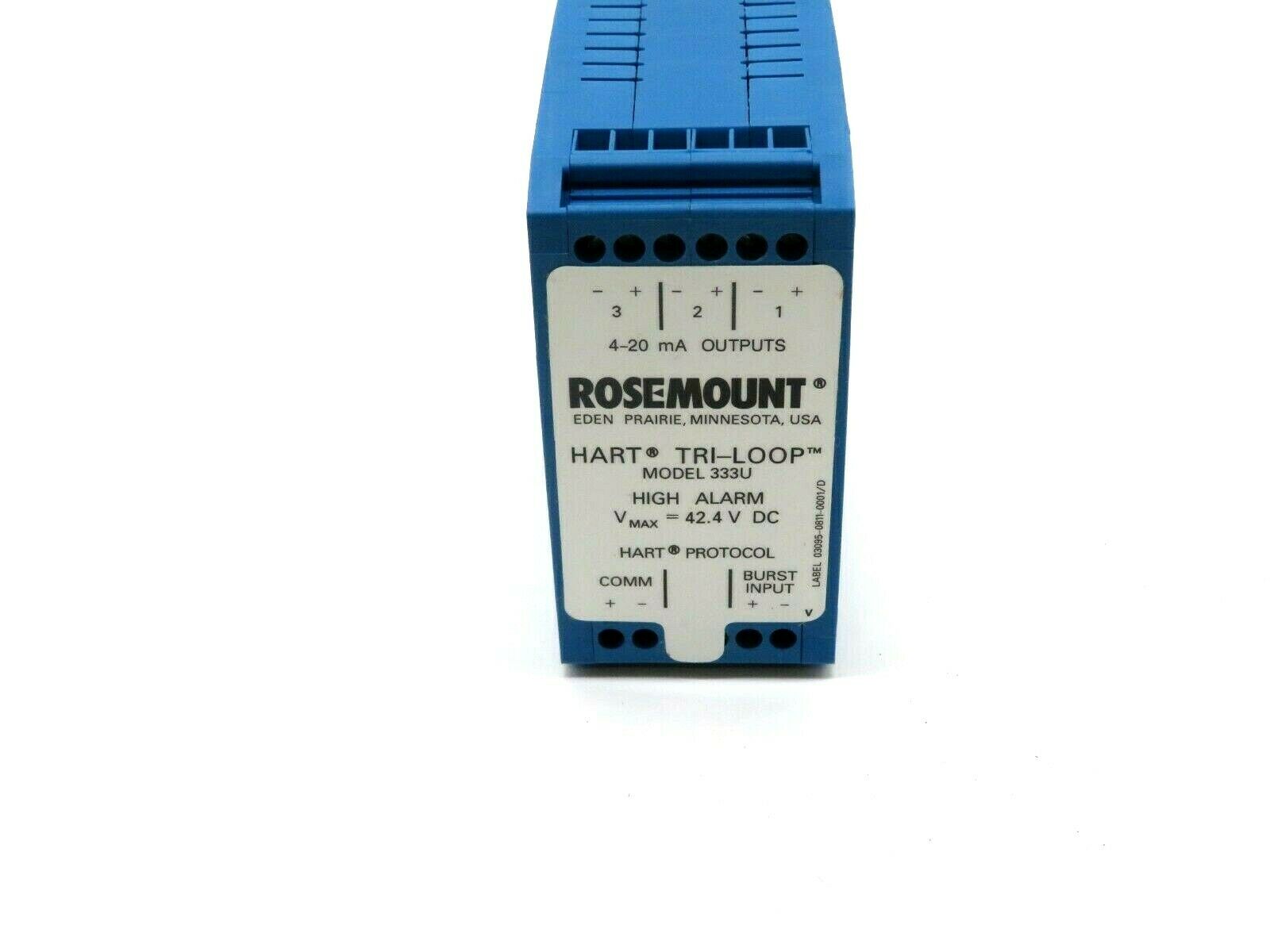 NEW ROSEMOUNT 333UC2 TRI-LOOP SIGNAL CONVERTER - SB Industrial Supply, Inc.