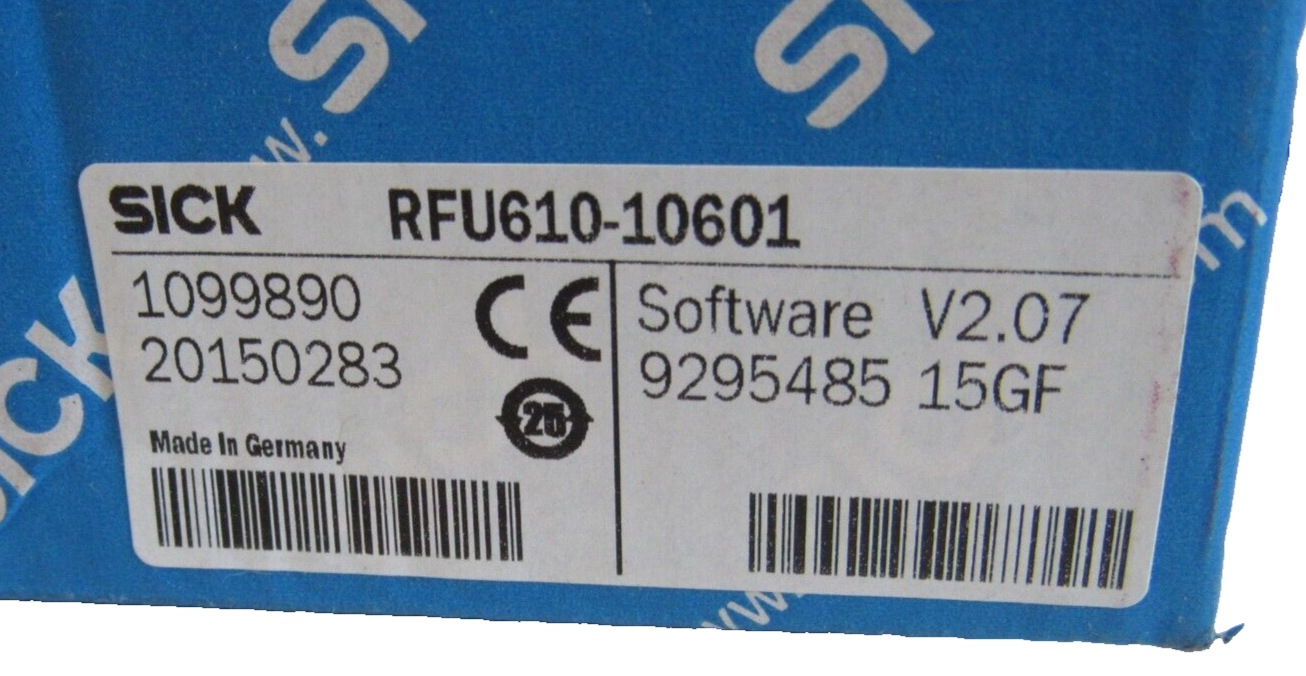 NEW SICK RFU610-10601 RFID RECEIVER RFU61010601 - SB Industrial Supply ...