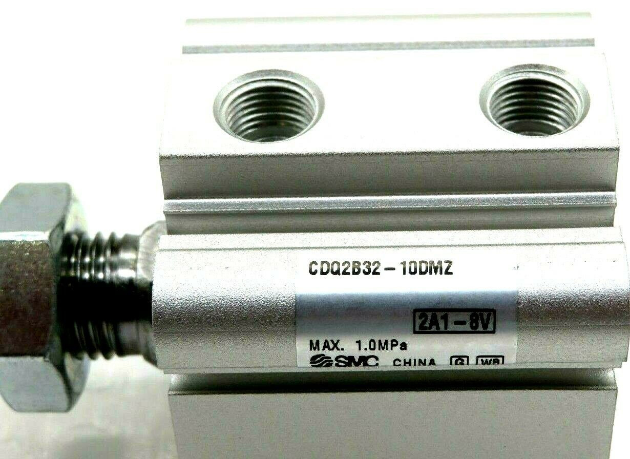 NEW SMC CDQ2B32-10DMZ COMPACT AIR CYLINDER CDQ2B3210DMZ - SB Industrial ...
