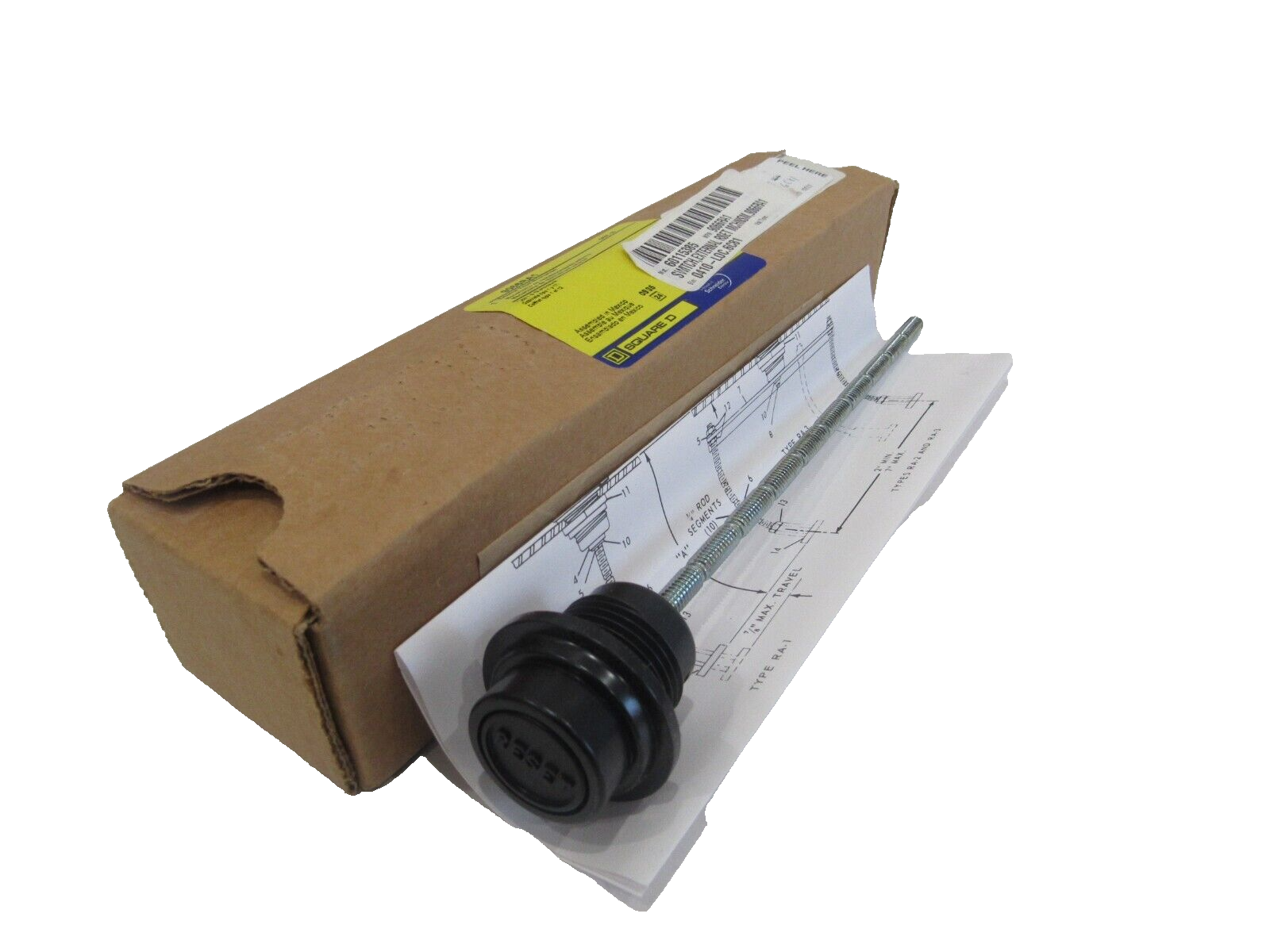 NEW SQUARE D 9066RA1 WXTERNAL RESET MECHANISM SWITCH - SB Industrial ...