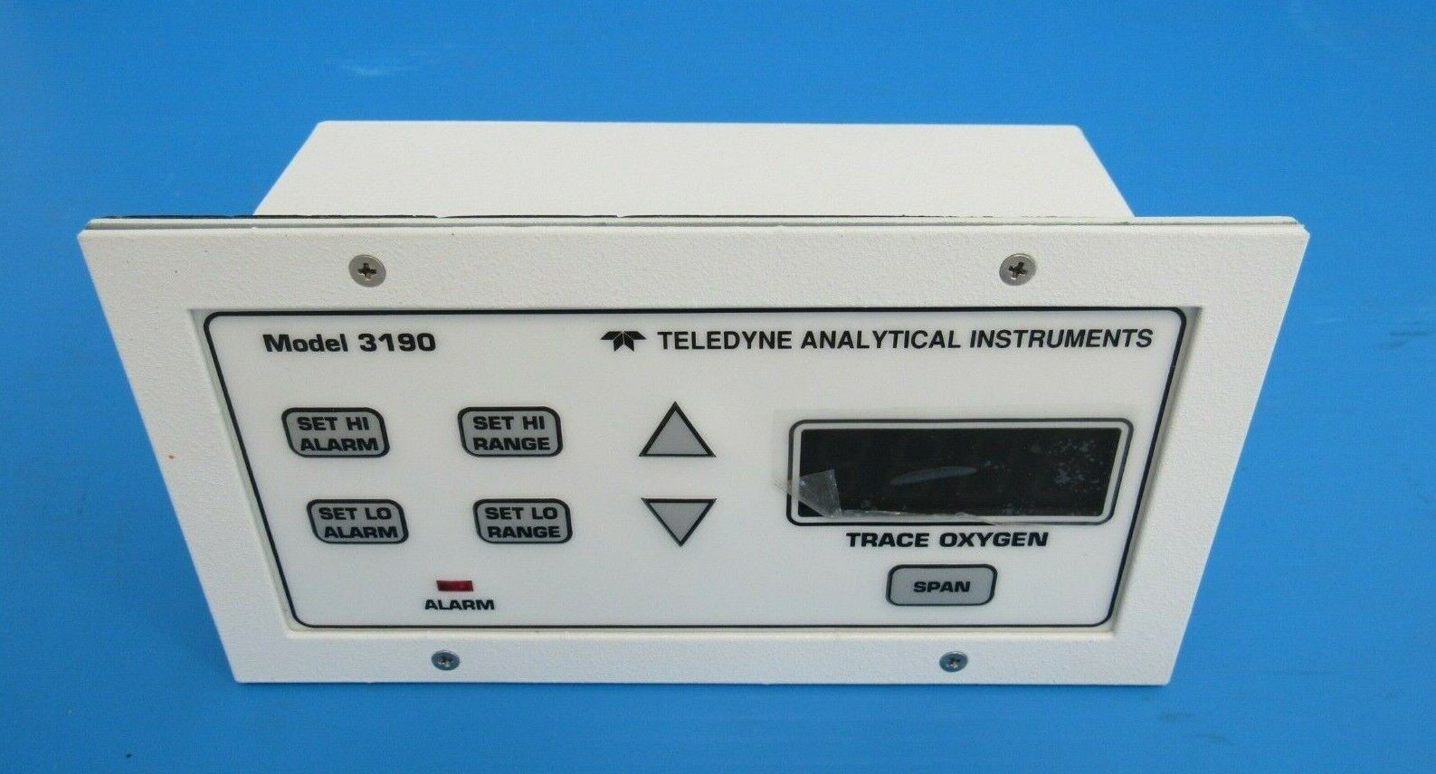 NEW TELEDYNE 3190 TRACE OXYGEN ANALYZER C64641A - SB Industrial Supply ...