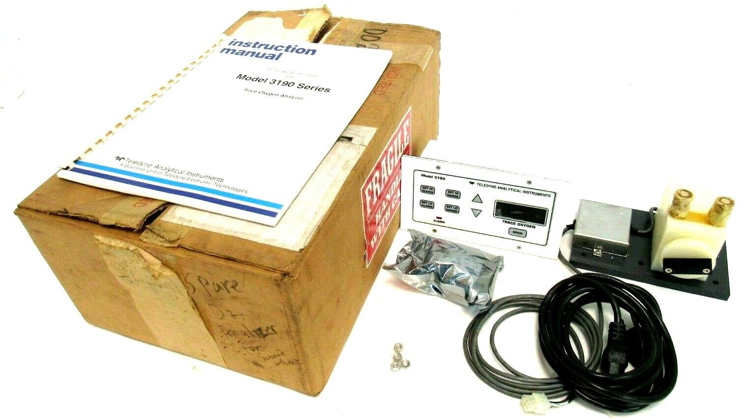 NEW TELEDYNE 3190 TRACE OXYGEN ANALYZER C64641A - SB Industrial Supply ...