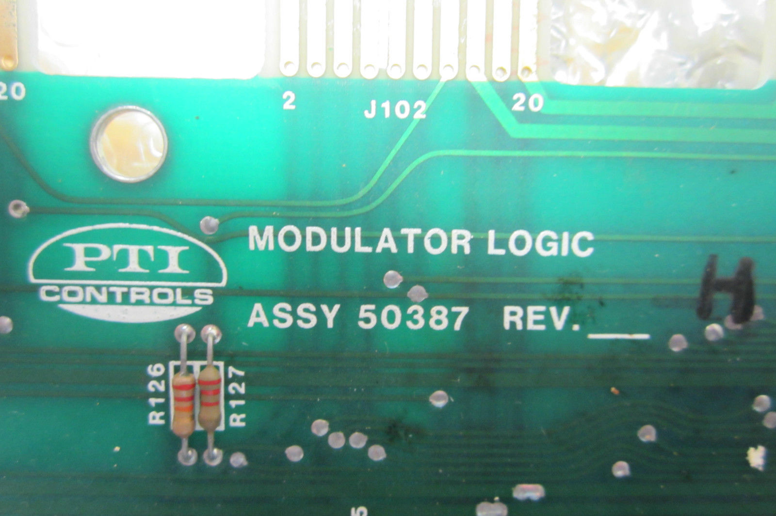 USED PTI CONTROLS 50387 MODULATOR LOGIC BOARD - SB Industrial Supply, Inc.