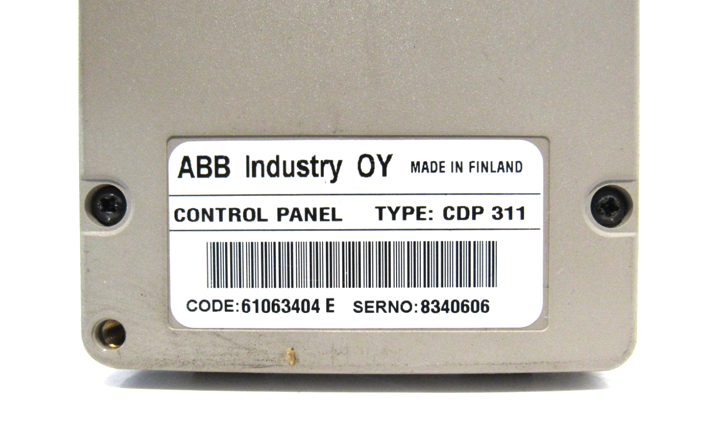 USED ABB CDP-311 CONTROL PANEL CDP311 - SB Industrial Supply, Inc.
