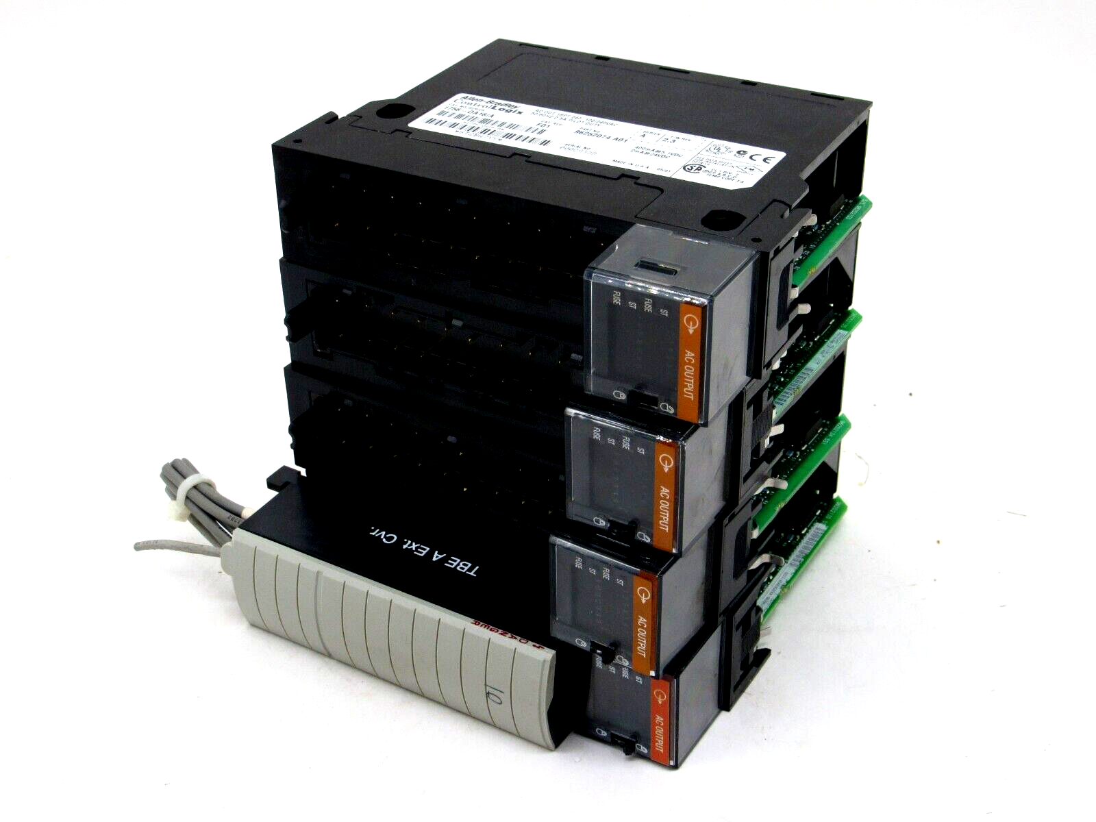 USED LOT OF 4 ALLEN BRADLEY 1756-OA16/A OUPUT MODULE 1756OA16A - SB ...