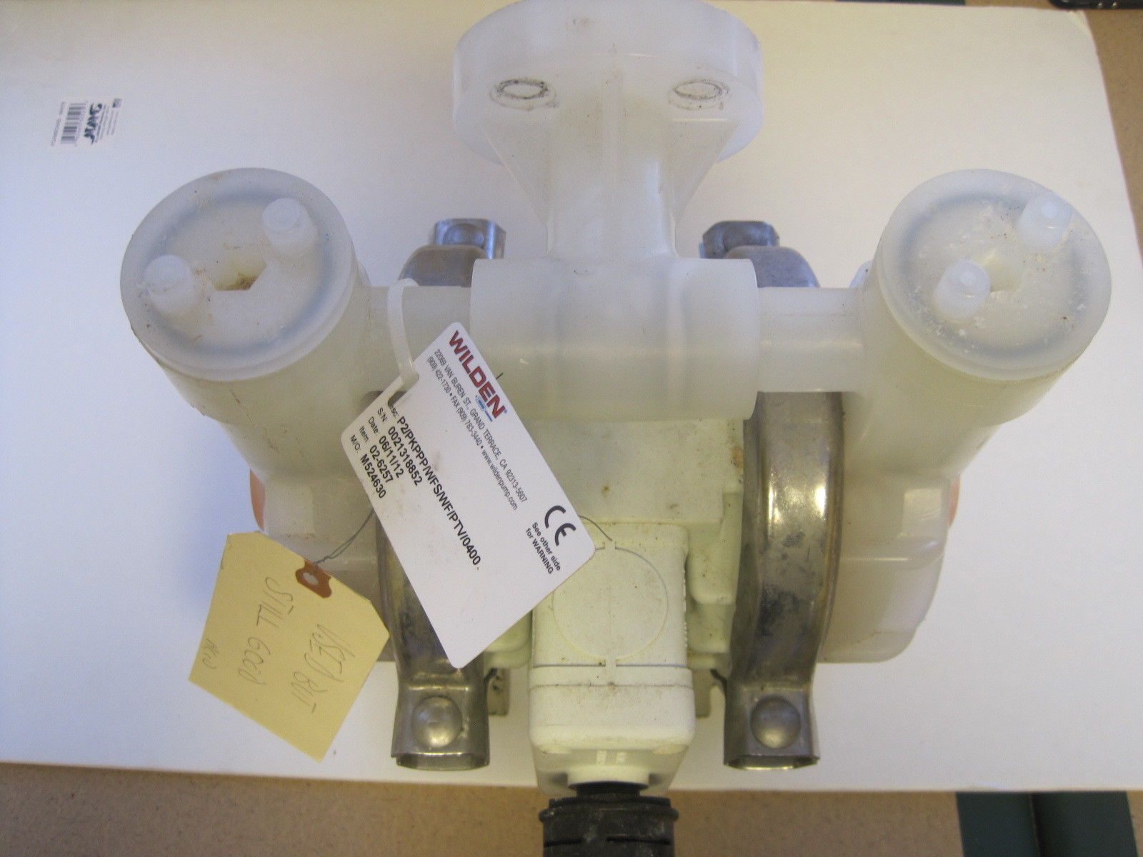 WILDEN P2/PKPPP/WFS/WF/PTV/0400 DIAPHRAGM PUMP P2PKPPPWFSWFPTV0400 - SB ...