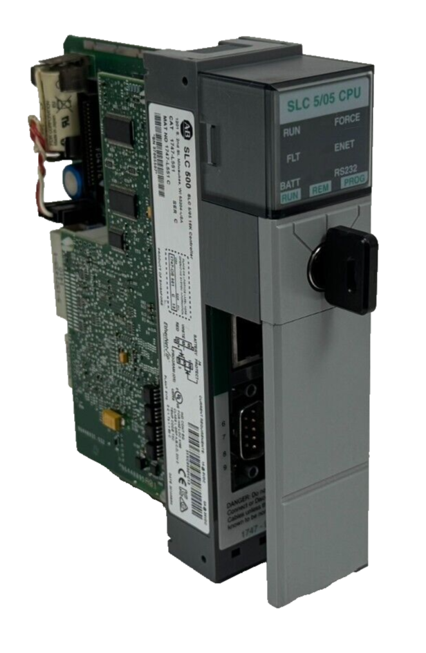 ALLEN BRADLEY 1747-L551 PROCESSOR SER. C PRE-OWNED USED SURPLUS - SB ...