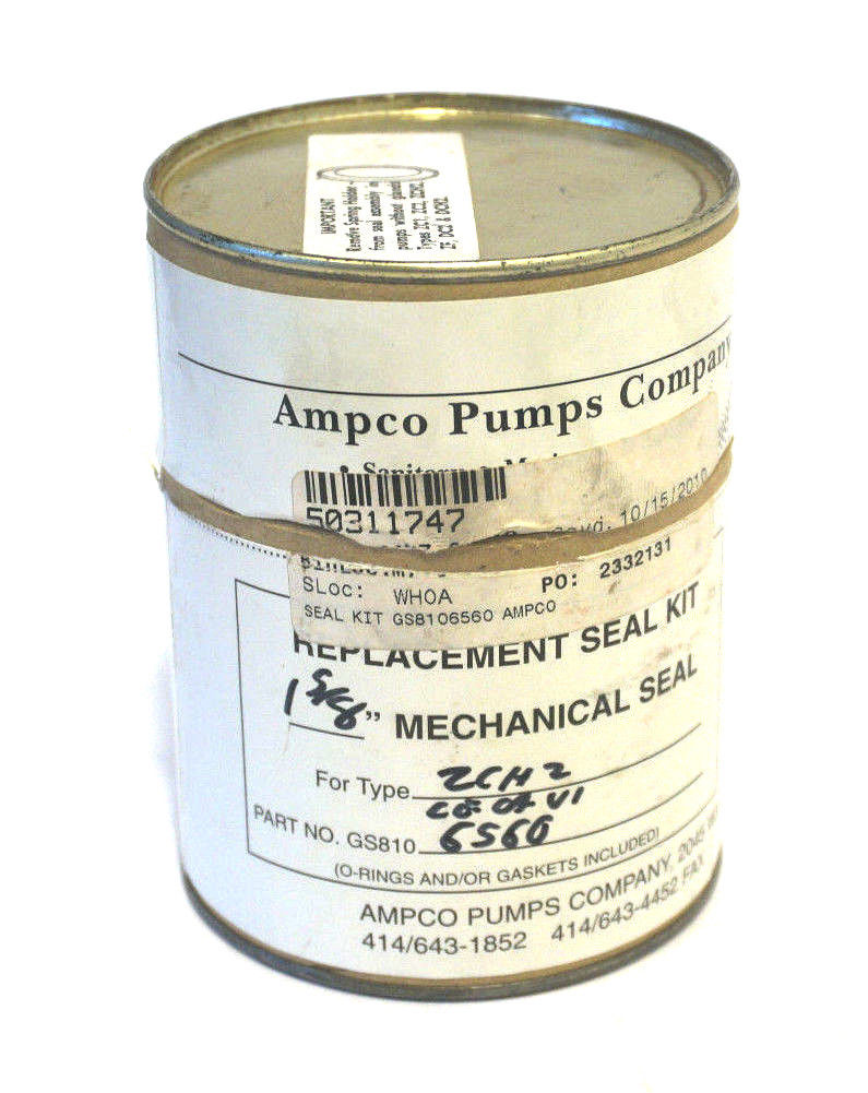 NEW AMPCO PUMPS GS8106560 1 5/8'' MECHANICAL SEAL KIT - SB Industrial ...