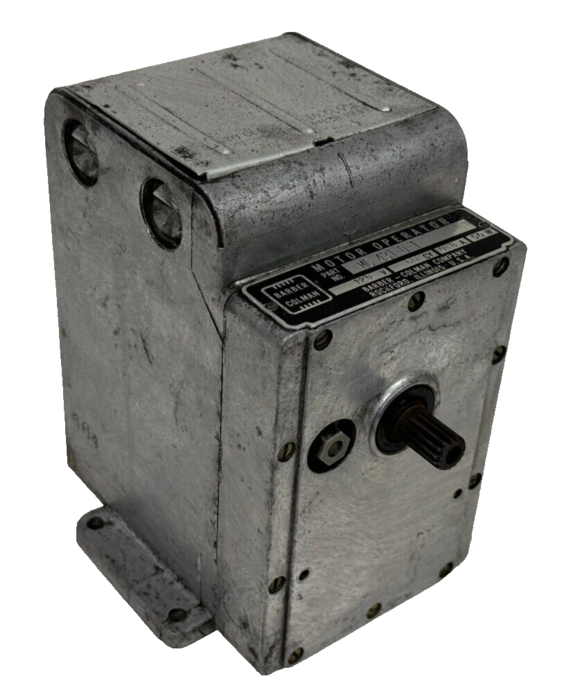 NEW BARBER COLMAN MC-431-0-1 MOTOR OPERATOR 120V 60CY 0.8A 50W - SB ...