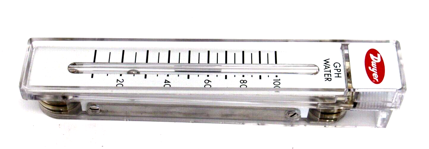 NEW DWYER RMB-85 FLOW METER RATE-MASTER 10-100GPH WATER RMB85 - SB ...