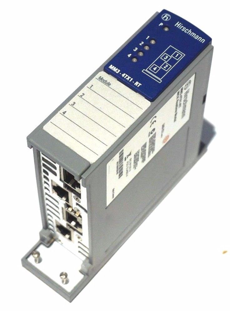 NEW HIRSCHMANN MM3-4TX1-RT MICE REALTIME MODULE MM34TX1RT - SB ...