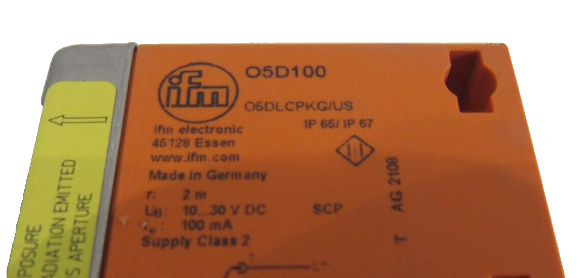 NEW IFM EFECTOR O6DLCPKG/US-O5D100 PHOTOELECTRIC SENSOR ...