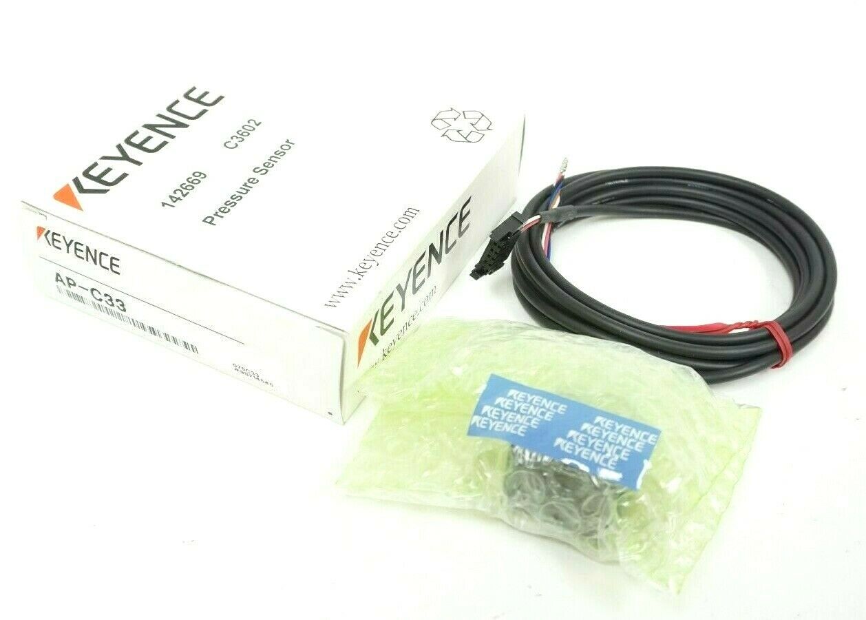 NEW KEYENCE AP-C33 PRESSURE SENSOR APC33 - SB Industrial Supply, Inc.