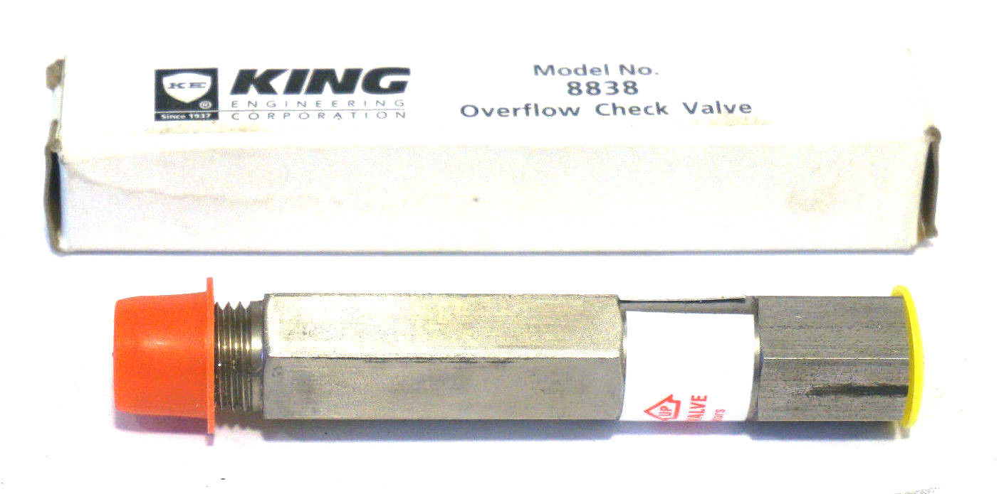 NEW KING ENGINEERING 8838 OVERFLOW CHECK VALVE - SB Industrial Supply, Inc.