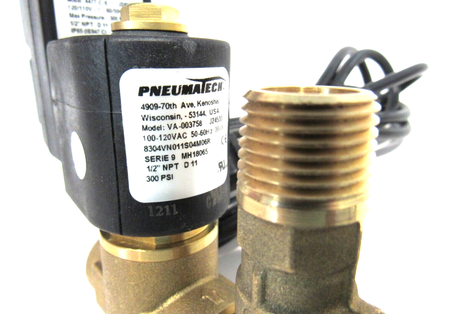 NEW PNEUMATECH 4477-C-S TIMED DRAIN VALVE W/VA-003758 4477CS - SB ...