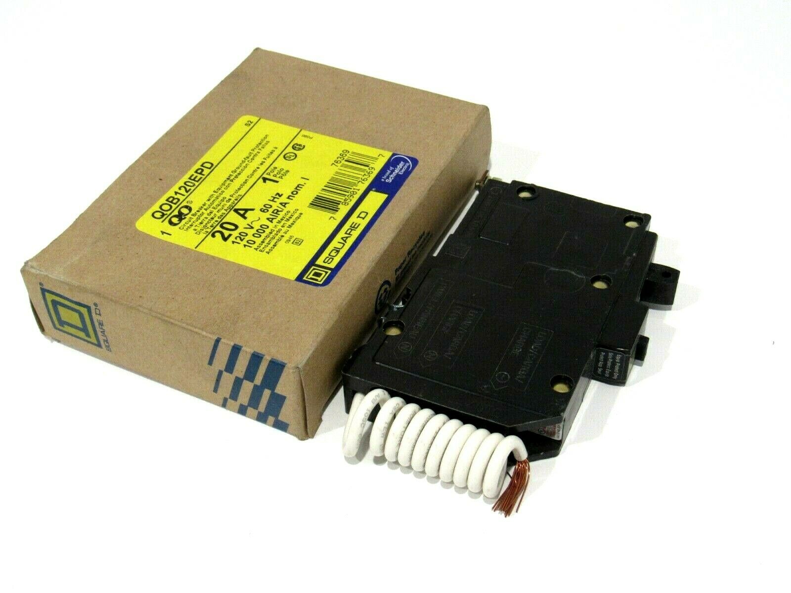 NEW SQUARE D QOB120EPD CIRCUIT BREAKER - SB Industrial Supply, Inc.