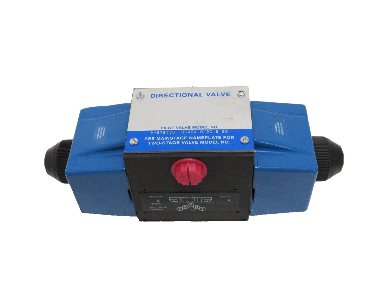 NEW VICKERS DG4S4-012C-B-60 DIRECTIONAL VALVE V-879135 DG4S4012CB60 ...