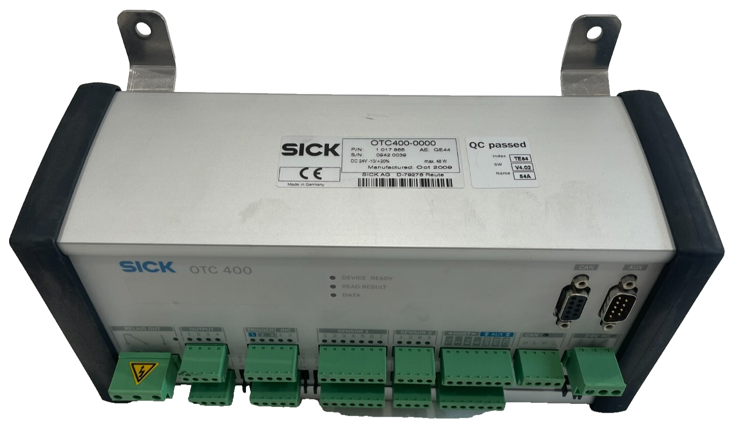 USED SICK OTC400-0000 BARCODE SCANNER CONTROLLER 1017866 OTC4000000 ...