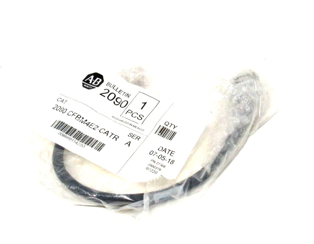 ALLEN BRADLEY 2090-CFBM4E2-CATR TRANSITITION CABLE 2090CFBM4E2CATR NEW ...