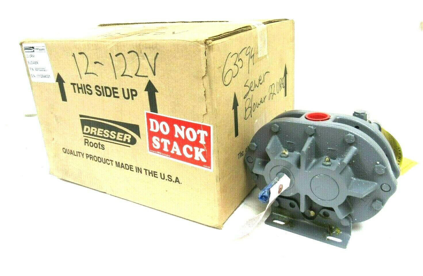 NEW DRESSER ROOTS 22-URAI ROTARY LOBE BLOWER 6510202L 22URAI - SB ...