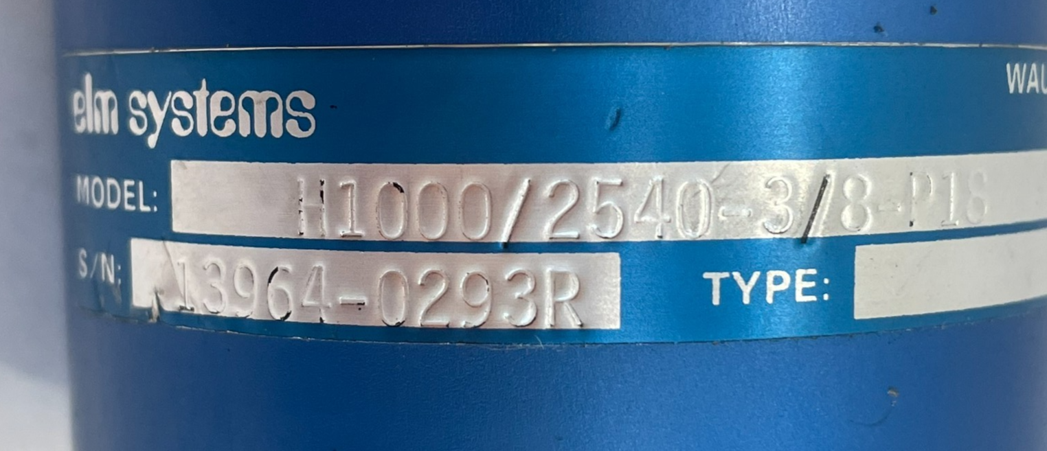 NEW ELM SYSTEMS H1000/2540-3/8-P18 ENCODER H1000254038P18 - SB ...