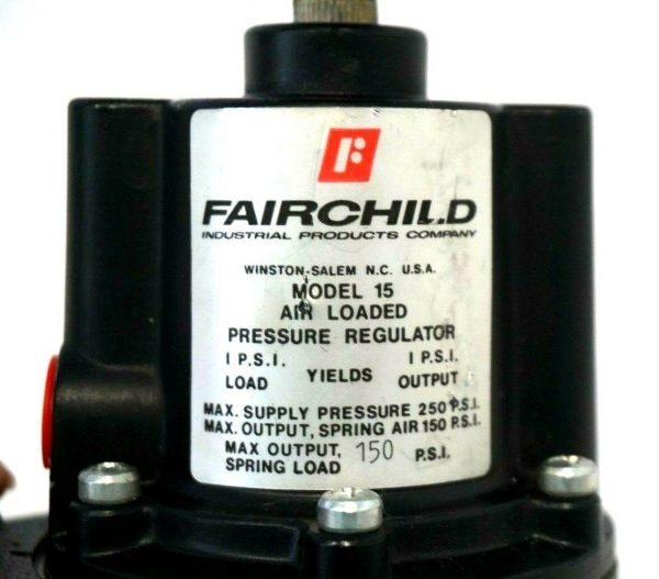 NEW FAIRCHILD MODEL 15 PRESSURE REGULATOR - SB Industrial Supply, Inc.