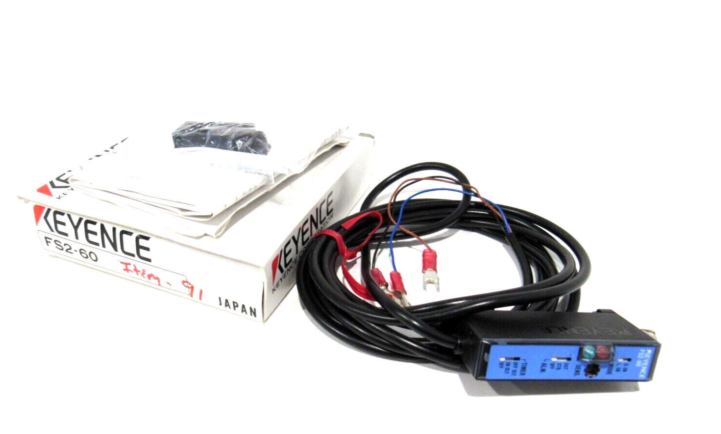 NEW KEYENCE FS2-60 SENSOR AMPLIFIER FS260 - SB Industrial Supply, Inc.