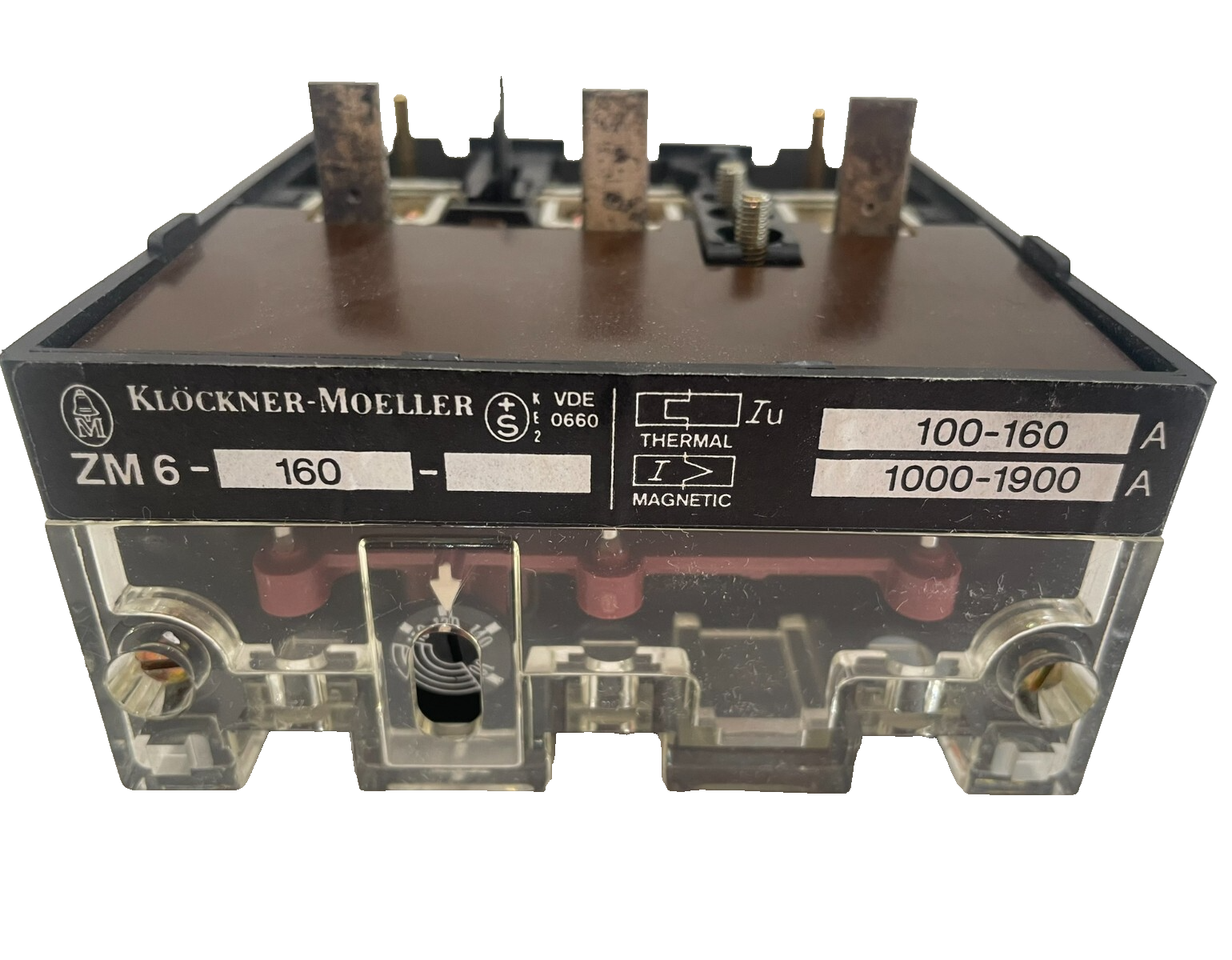 NEW KLOCKNER MOELLER ZM 6-160 TRIP BLOCK ZM6160 - SB Industrial Supply ...