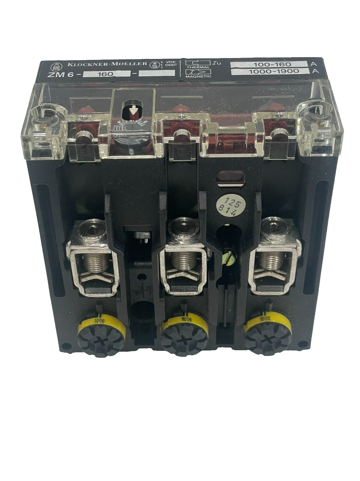 NEW KLOCKNER MOELLER ZM 6-160 TRIP BLOCK ZM6160 - SB Industrial Supply ...