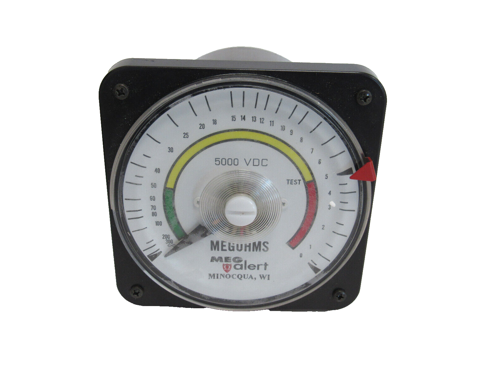 NEW MEG ALERT GP5000-MU AUTOMATIC SINGLE MOTOR INSULATION TESTER - SB ...