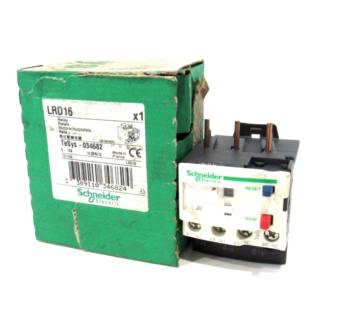 NEW SCHNEIDER ELECTRIC LRD16 OVERLOAD RELAY - SB Industrial Supply, Inc.