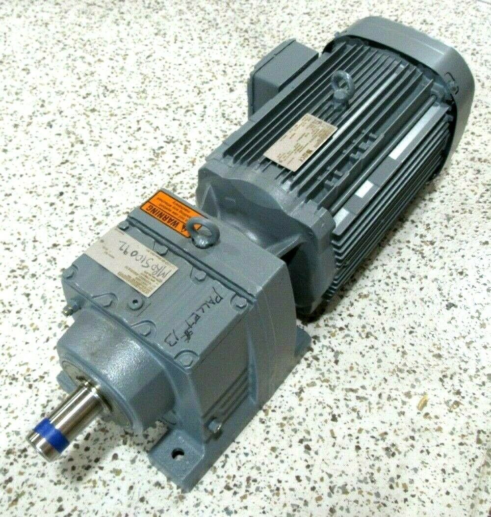 NEW SEW EURODRIVE R67 DRN132S4 GEARMOTOR 7.5HP 277/480V R67DRN132S4 ...