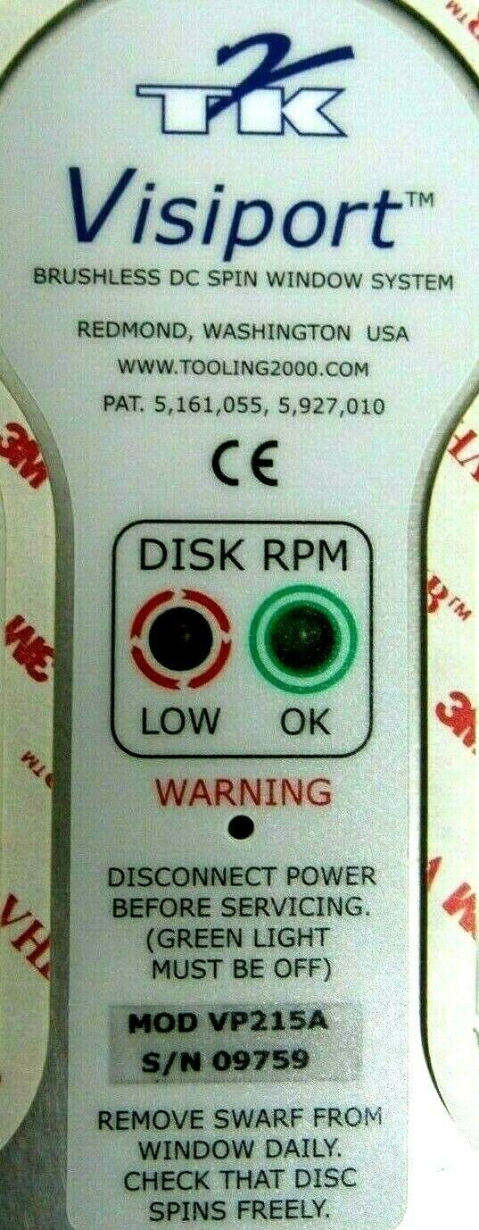 NEW TK TOOLING VP215A VISIPORT 215-A SAFETY WINDOW – SB Industrial ...