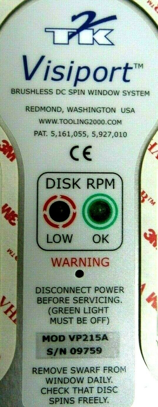 NEW TK TOOLING VP215A VISIPORT 215-A SAFETY WINDOW - SB Industrial ...