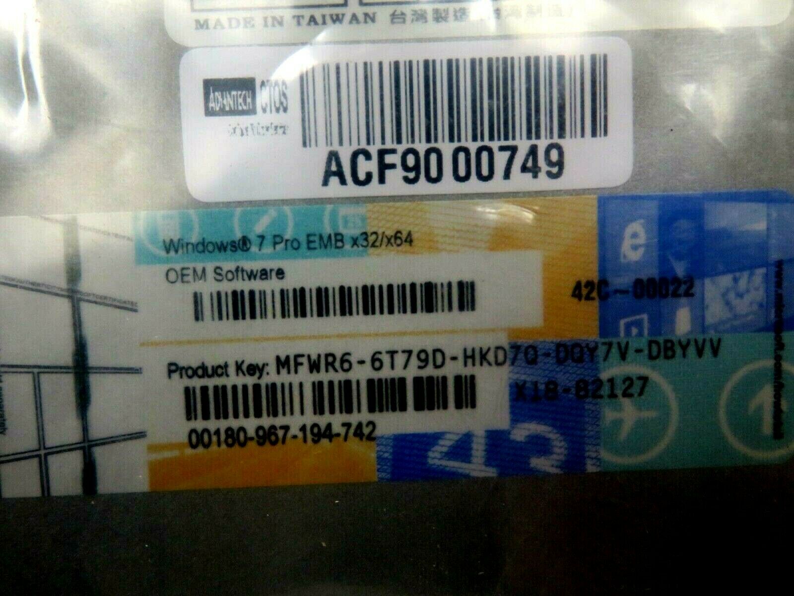 NEW ADVANTECH UN0-2483G-4C3AE EMBEDDED COMPUTER UN0-2483G UN02483G4C3AE ...