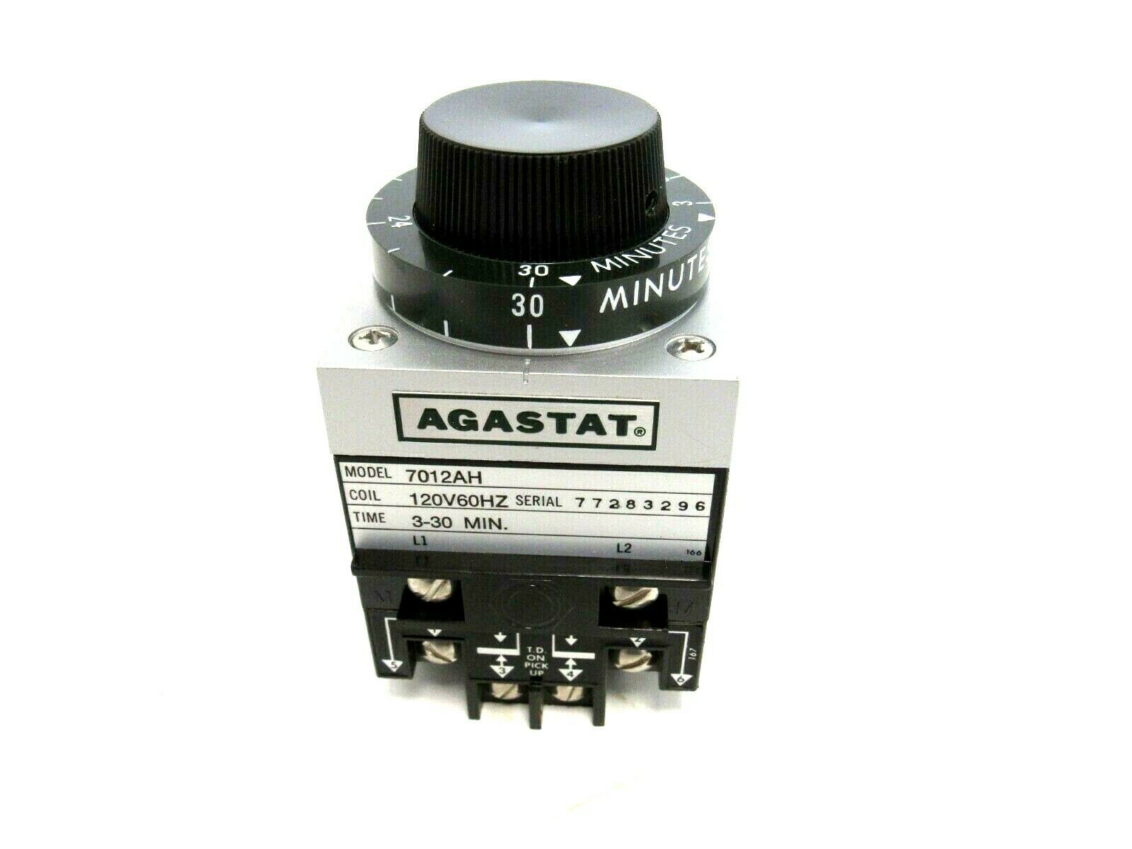 NEW AGASTAT 7012AH TIMING RELAY 3-30 MIN - SB Industrial Supply, Inc.