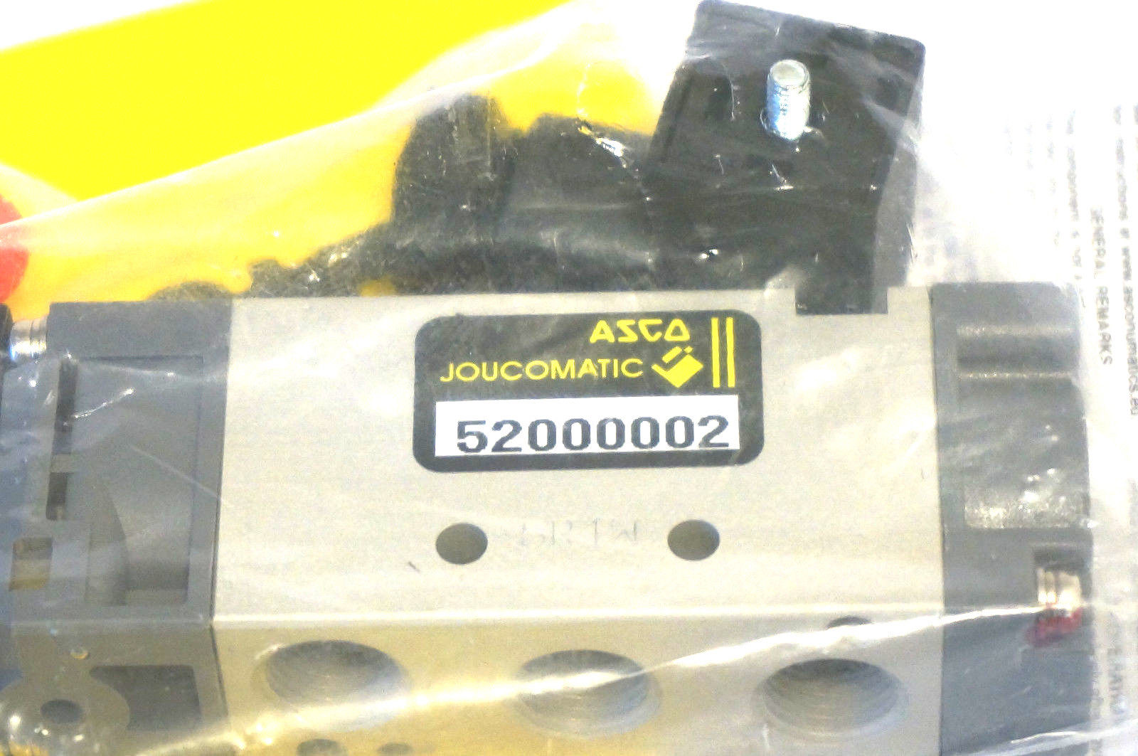 NEW ASCO 52000002 VALVE - SB Industrial Supply, Inc.