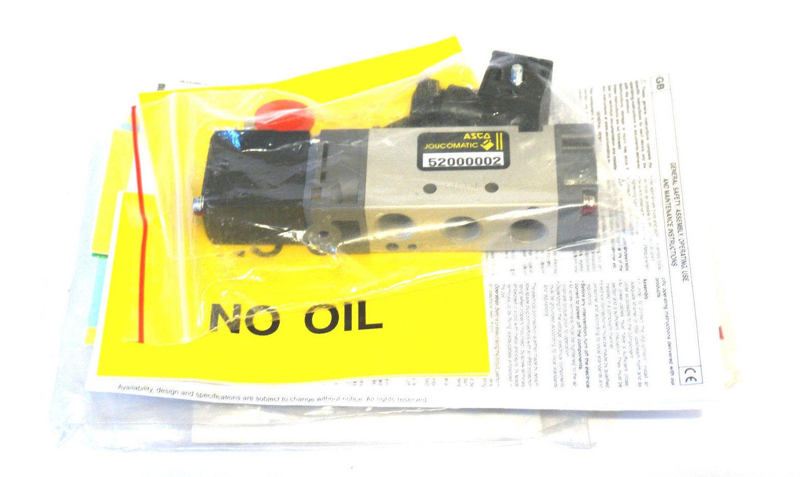 NEW ASCO 52000002 VALVE - SB Industrial Supply, Inc.