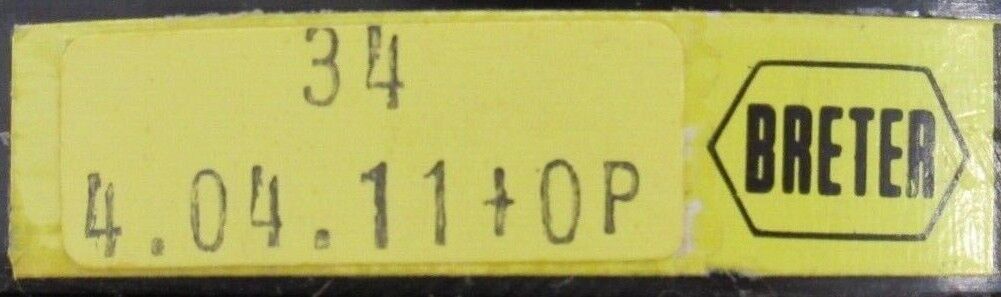 NEW BRETER 4.04.11-0P SWITCH 404110P - SB Industrial Supply, Inc.