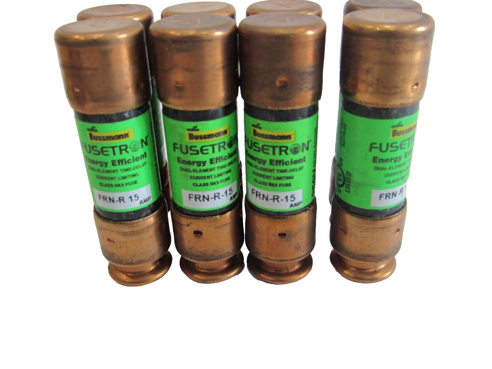 NEW BUSSMANN FRN-R-15 FUSES FRNR15 - SB Industrial Supply, Inc.