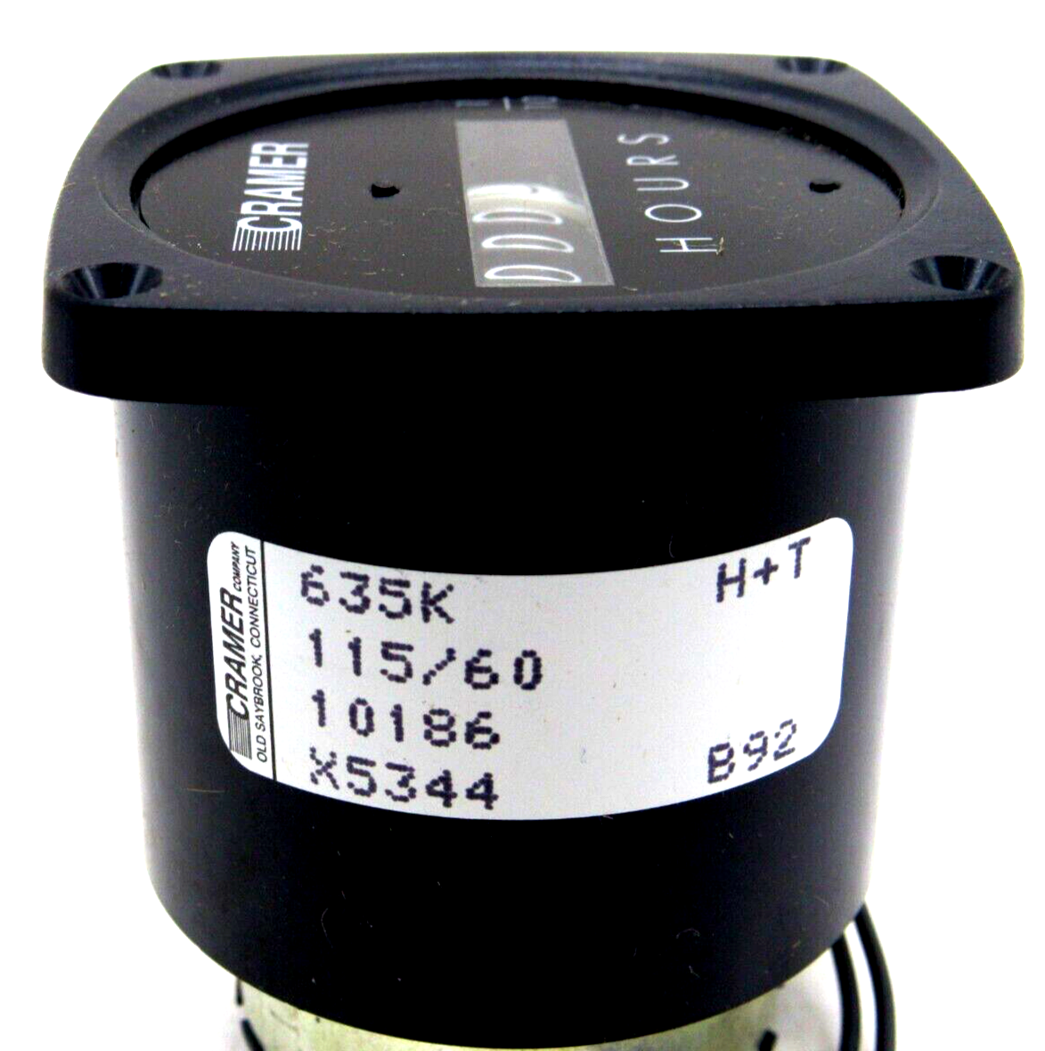 NEW CRAMER COMPANY 10186 ELECTROMECHANICAL MOTOR TIMER - SB Industrial ...