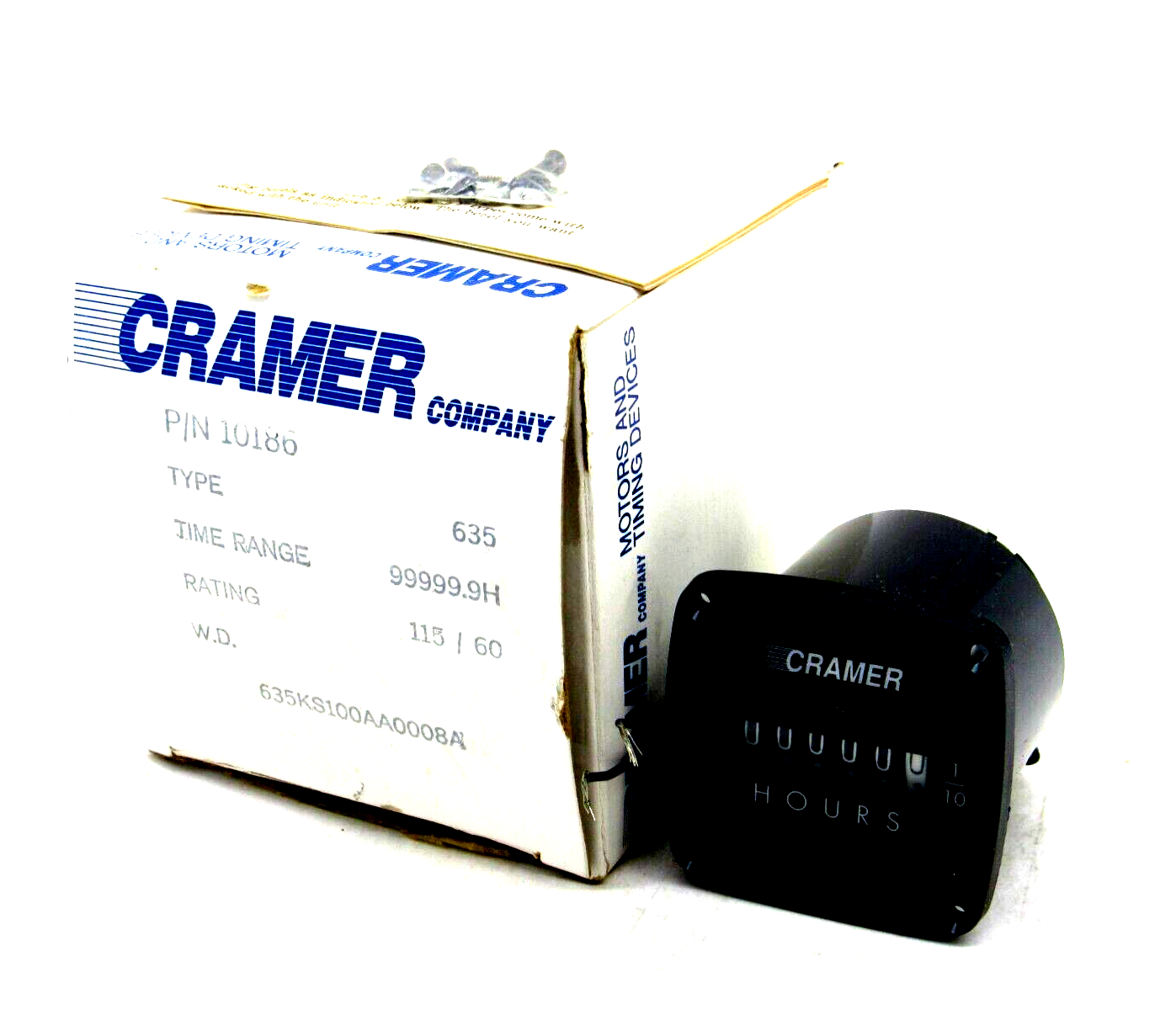 NEW CRAMER COMPANY 10186 ELECTROMECHANICAL MOTOR TIMER - SB Industrial ...
