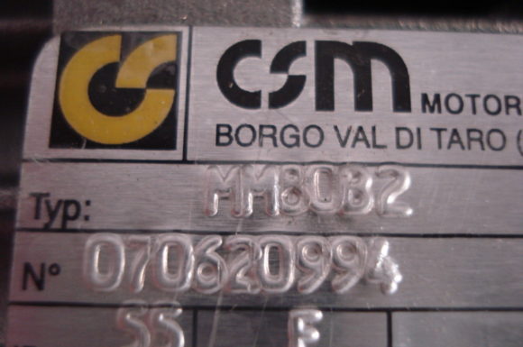 NEW CSM ELECTRIC MOTOR MM80B2 - SB Industrial Supply, Inc.