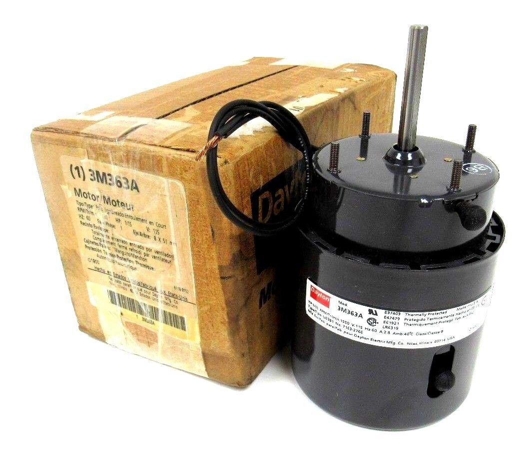 NEW DAYTON 3M363A MOTOR 1550 RPM 1/15HP 115V - SB Industrial Supply, Inc.