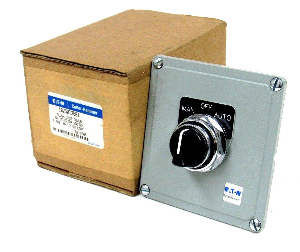 NEW EATON 10250T3581 SELECTOR SWITCH AND COVER - SB Industrial Supply, Inc.