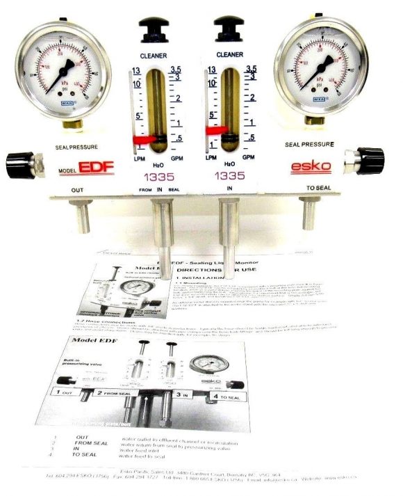 NEW ESKO EDF DUAL FLOWMETER - SB Industrial Supply, Inc.