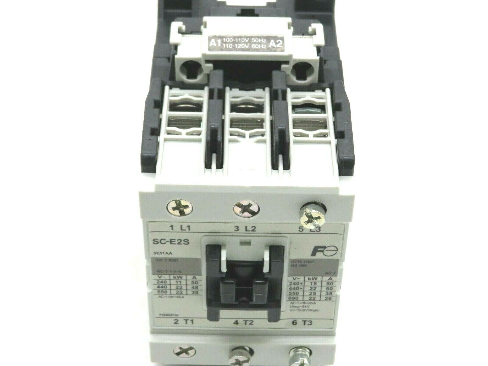 NEW FUJI ELECTRIC SC-E2S MAGNETIC CONTACTOR SCE2S - SB Industrial Supply, Inc.