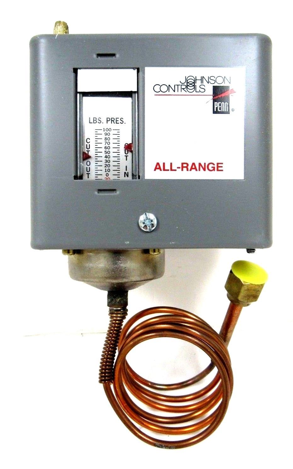 NEW JOHNSON CONTROLS P70AB-2C LOW SIDE PRESSURE CONTROL P70AB2C - SB ...