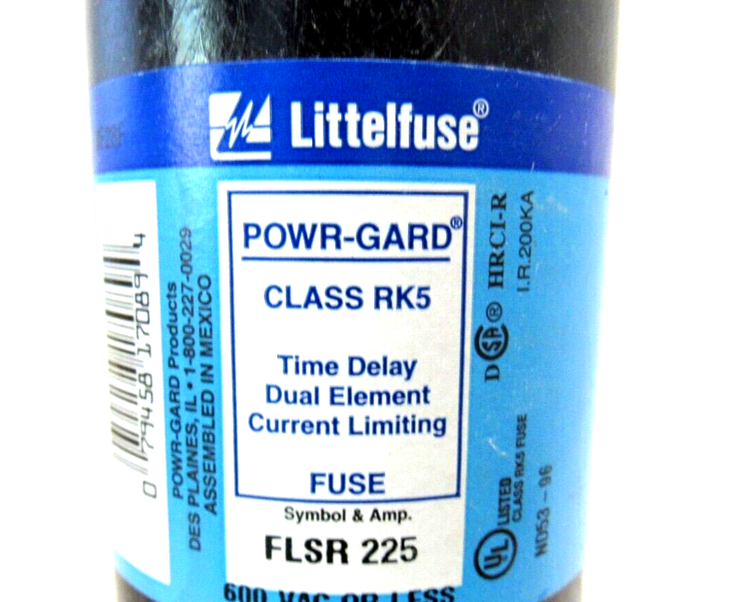 NEW LITTELFUSE FLSR-225 FUSE FLSR225 - SB Industrial Supply, Inc.