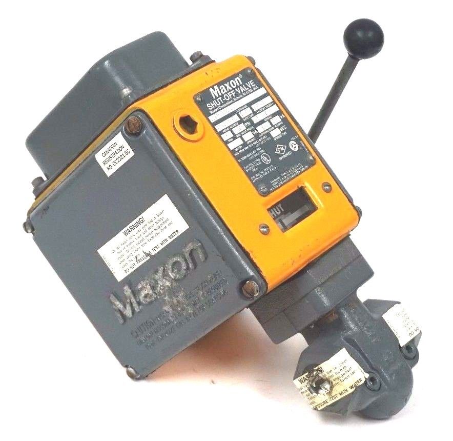 NEW MAXON .75'' 808-0 SHUT OFF VALVE 115V/60HZ - SB Industrial Supply, Inc.